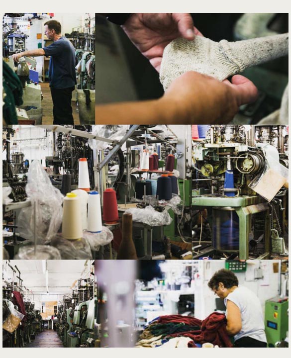 J Alex Swift – Luxury Socks » About us – our factory